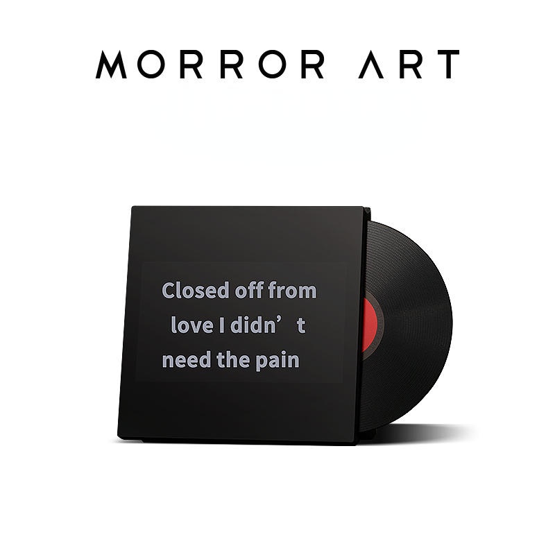 MORRORART M2 Bluetooth speaker with lyrics display Retro Disk style | Shopee Singapore