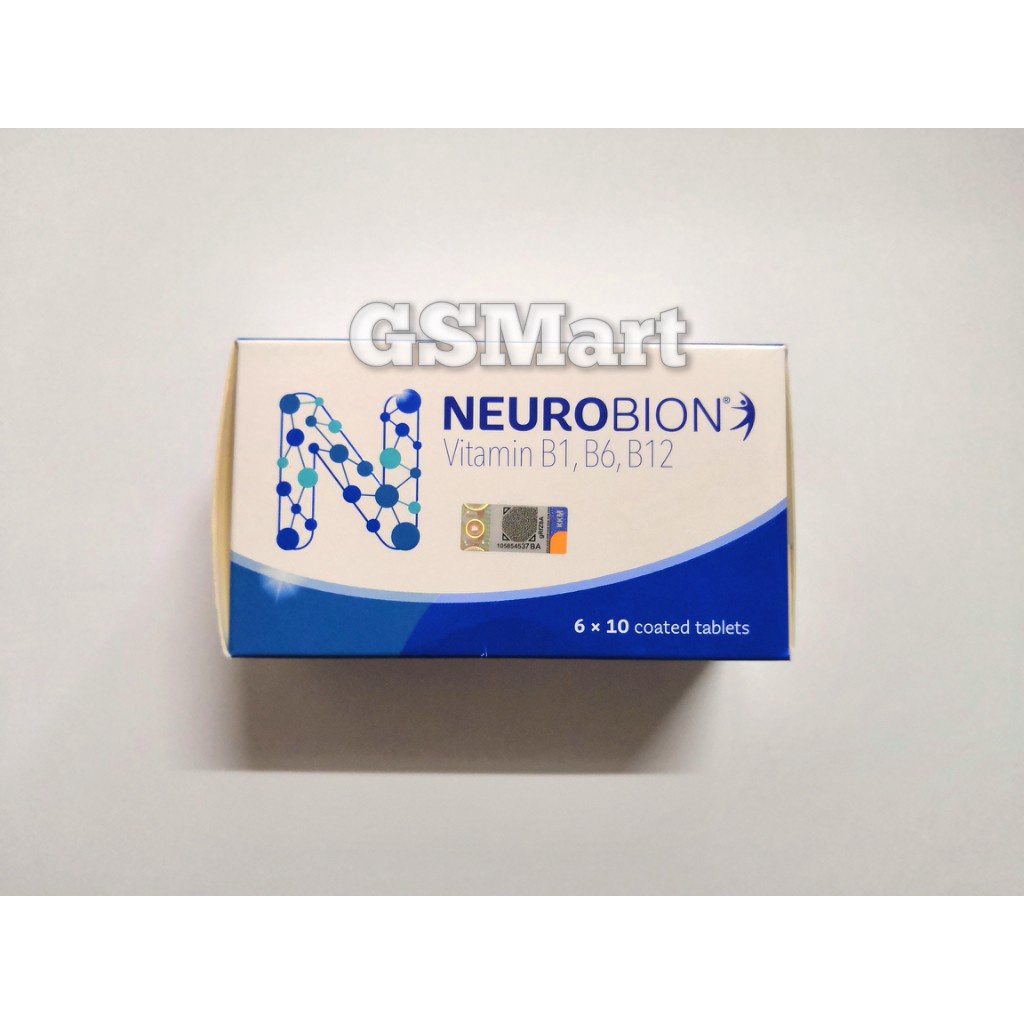 Neurobion 60 s / 30 s ~ Vitamin B1 B6 B12 (exp: 8/2025) (Fast Ship Out ...