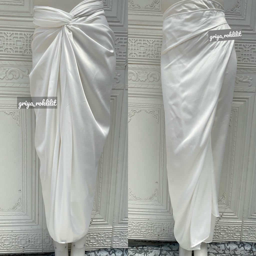 Plain wrap skirt wrap skirt / instant plain wrap skirt / plain wrap skirt / wrap skirt / plain ...