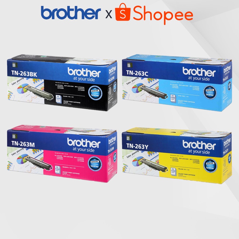 Brother TN-263 Toner Cartridge TN263 263 HL-L3230CDN HL-L3270CDW DCP ...