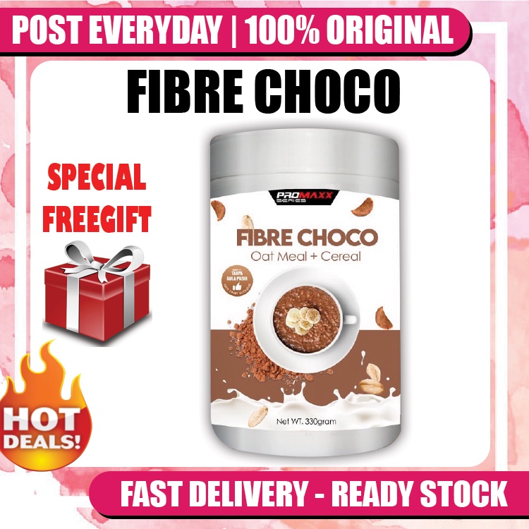 Fiber Choco Oat Meal Pro Maxx + | Shopee Singapore