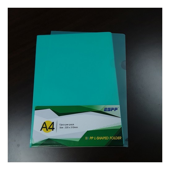 [SG Stock] A4 L-Shape Colour Document Folder (12pcs per packet ...