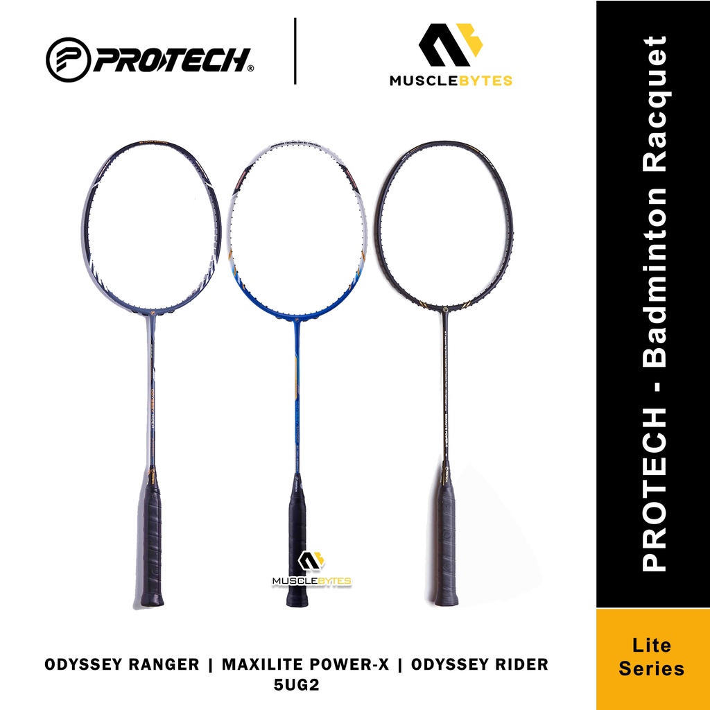 Protech Racquet - ODYSSEY RANGER | ODYSSEY RIDER | MAXILITE POWER-X ...