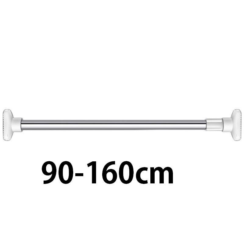 Extendable Rod Extendable pole for bathroom Wardrobe Shower Curtain rod ...