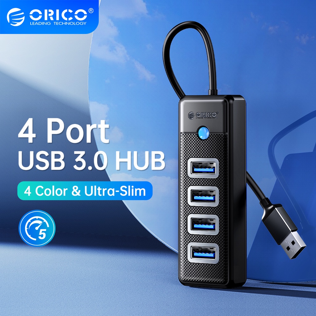 ORICO 5Gbps USB 3.0 HUB Colorful 4 Ports High Speed Mini Splitter OTG ...