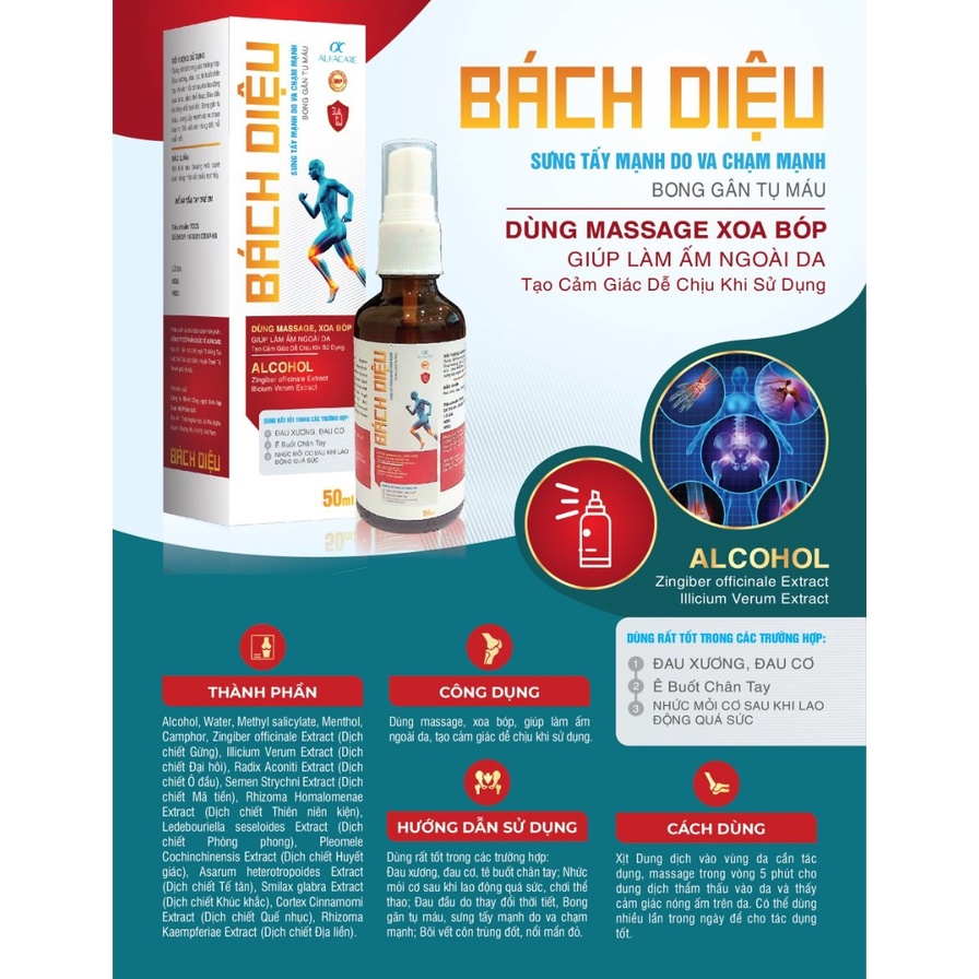 Bach Dieu Massage Max Massage Oil, Used For Hemorrhage Sprains, Muscle ...