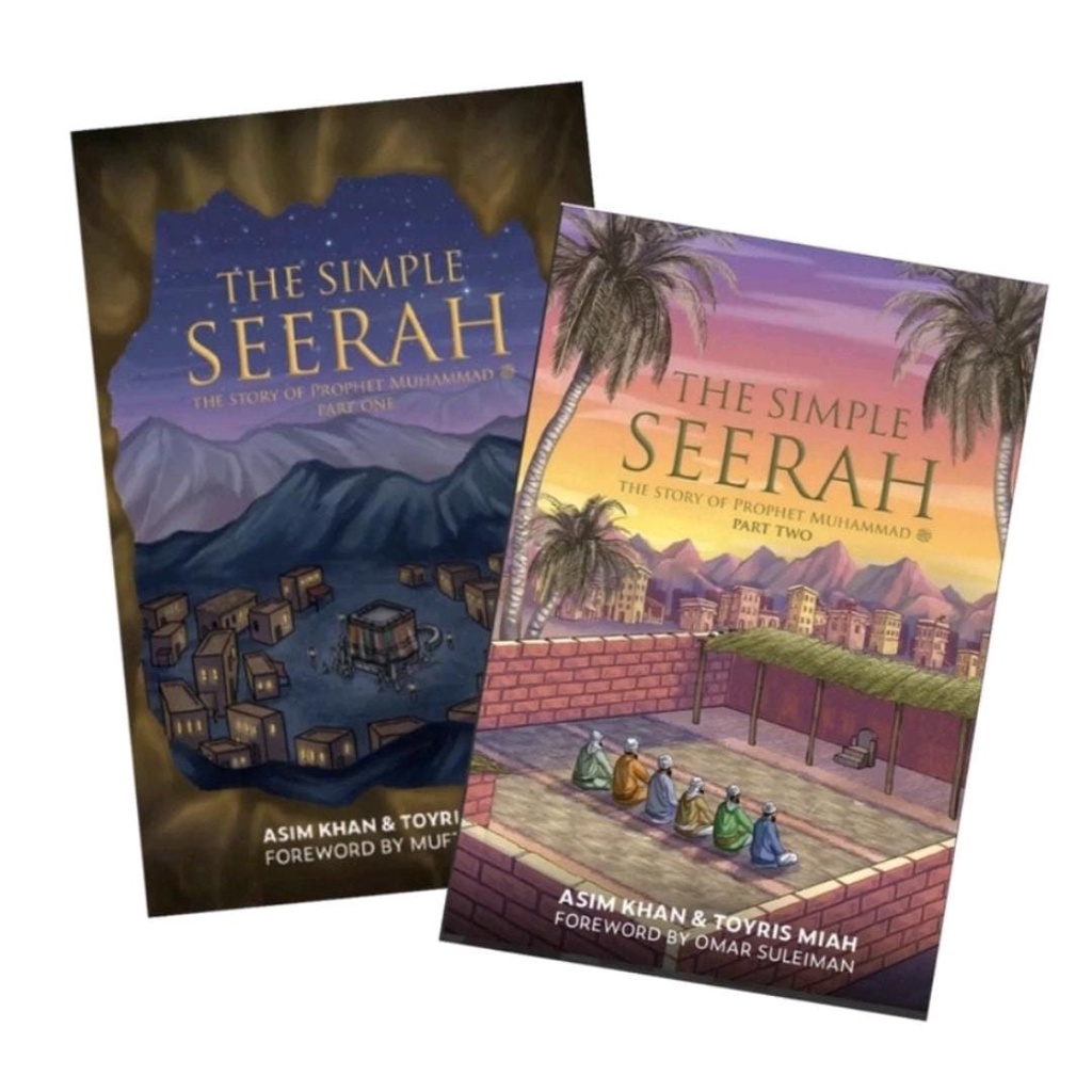 BEST SELLER : THE SIMPLE SEERAH PART 1 & PART 2 | Shopee Singapore