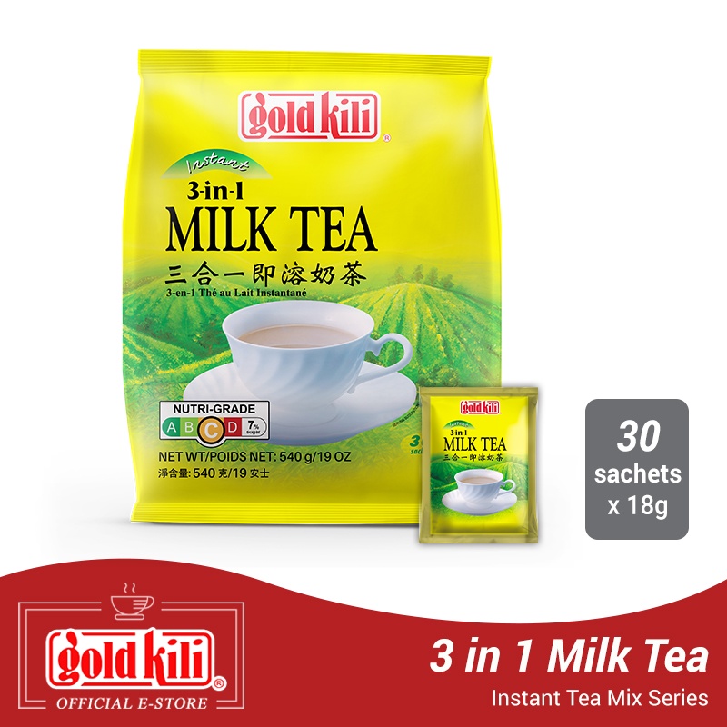 Gold Kili 3-in-1 Milk Tea Instant Milk Tea | Shopee Singapore