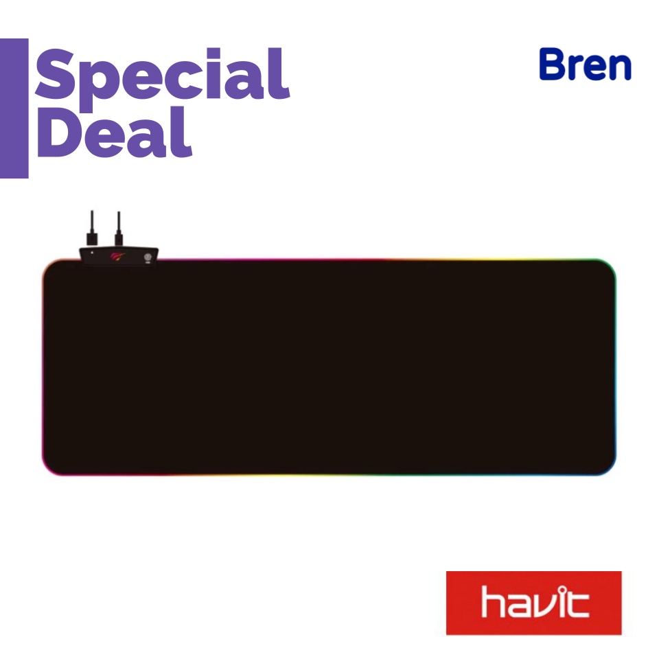 HAVIT Gamenote RGB Gaming Mouse Pad MP905 | Shopee Singapore