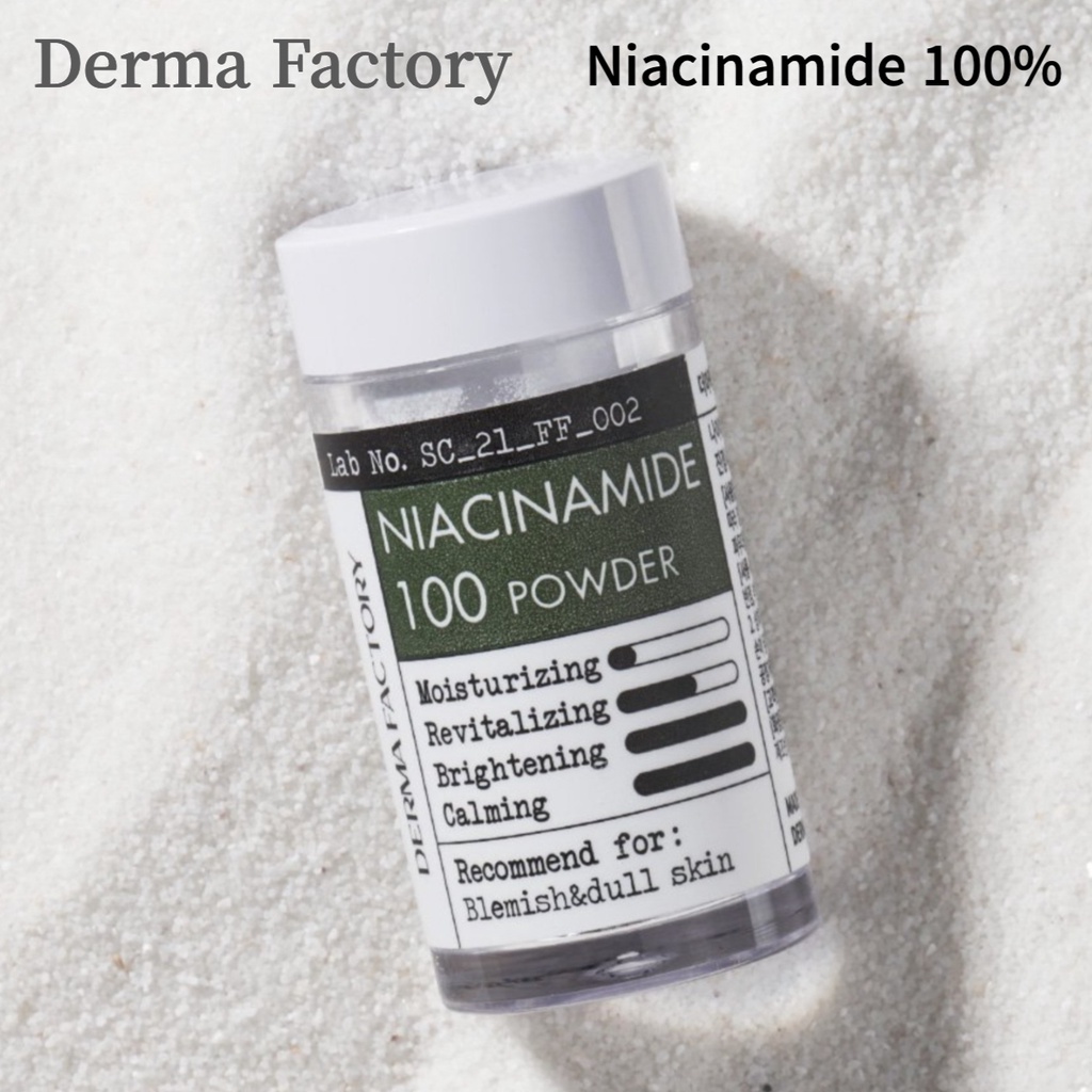[Derma Factory] Niacinamide 100% powder 9g vegan certified skin ...