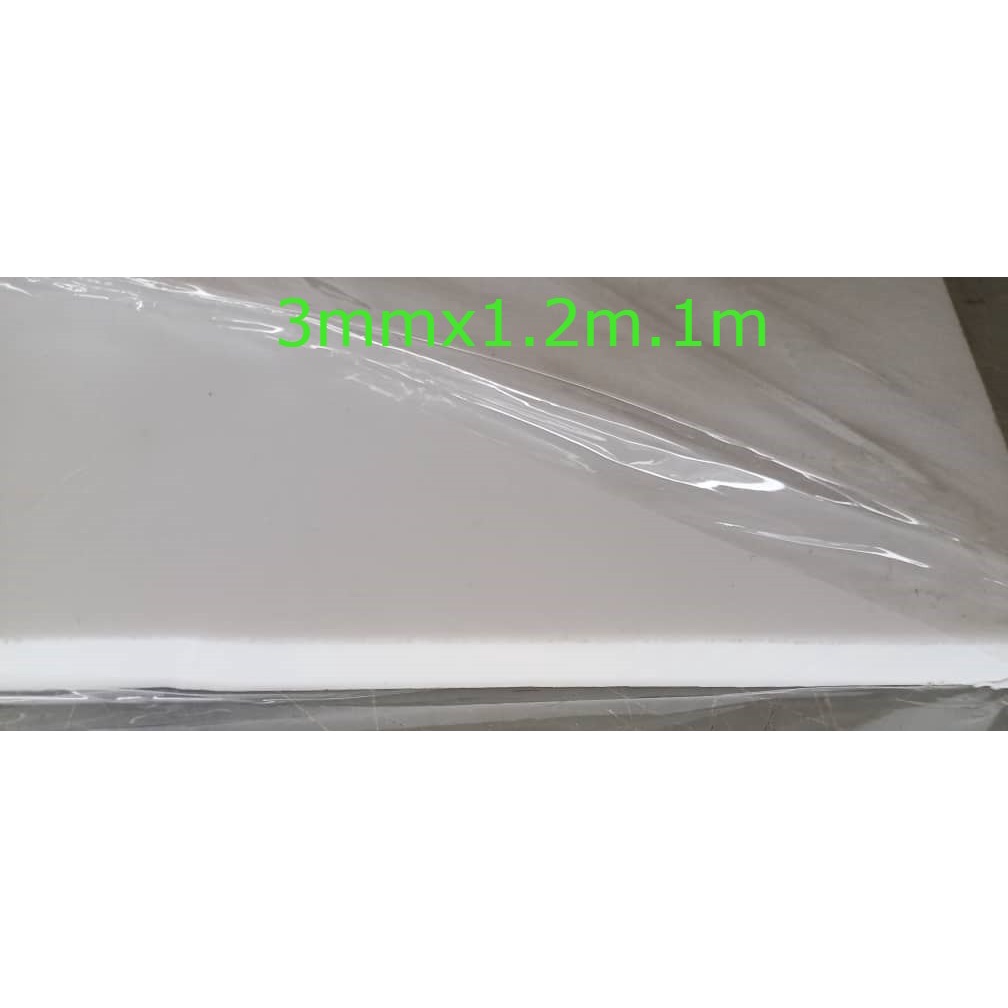 PTFE Teflon Sheet 100% Virgin PTFE Sheet 3mm | Shopee Singapore