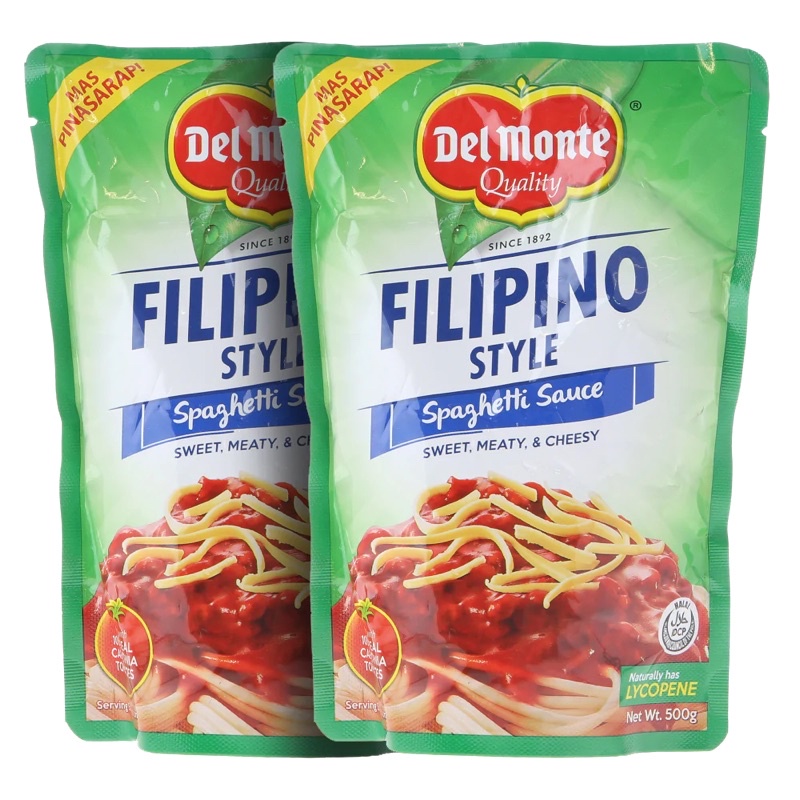 FILIPINO STYLE SPAGHETTI SAUCE BY DEL MONTE x 2 pack | Shopee Singapore