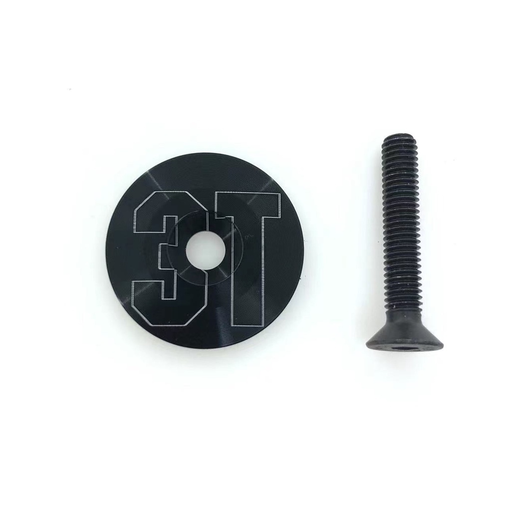 KOCEVLO Aluminum Bicycle Stem Headset Top Cap 28.6mm 1 1/8" Steerer ...