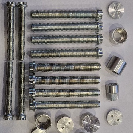 4POT 2POT CALIPER SPECIAL SCREW WITH KEYLOCK ANTI THEFT SCREW BB ...