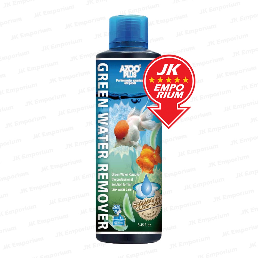 Azoo Plus Green Water Remover Floating Algae Water Conditioner Aquarium ...