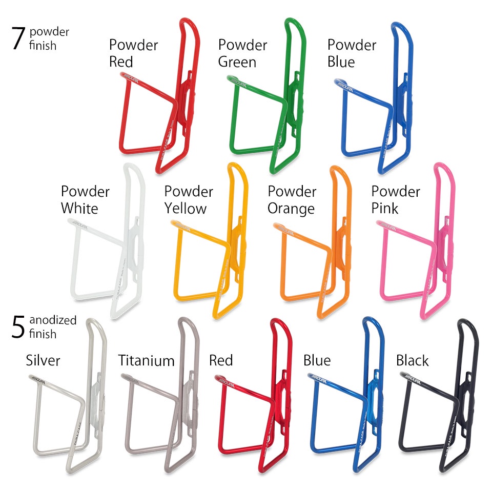 Minoura AB100-4.5 Lightweight Dura-Cage Water Bottle Cage & Premium ...