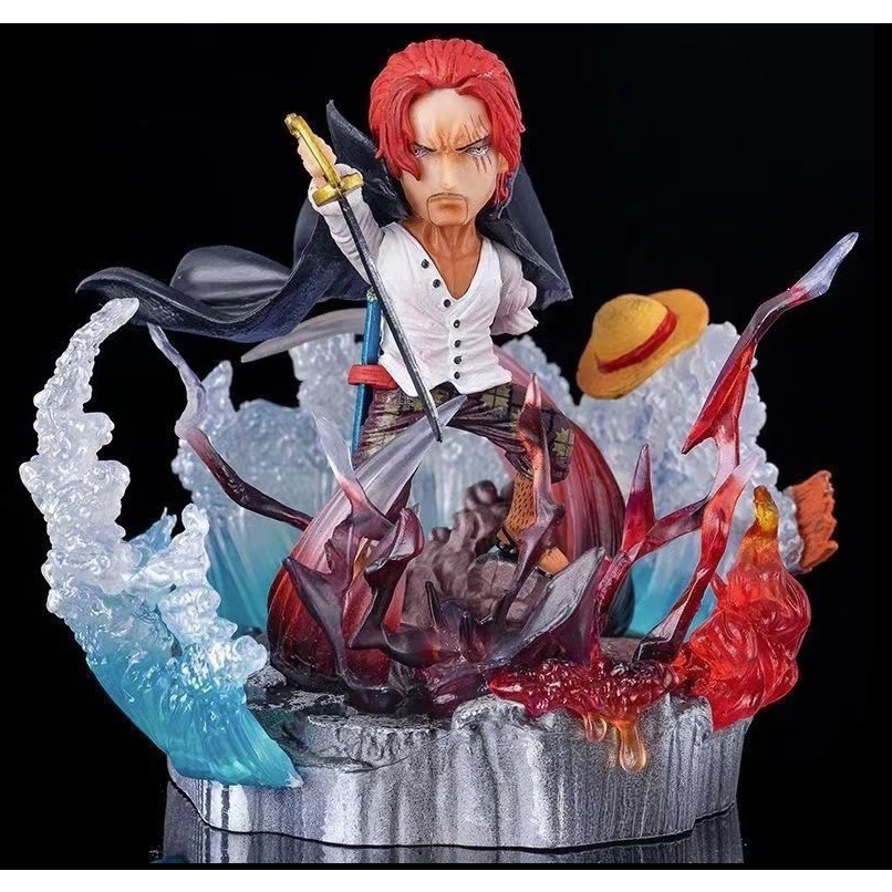 Mhstd Model OnePiece Four King Shank Fighting 12cm High, figure ...