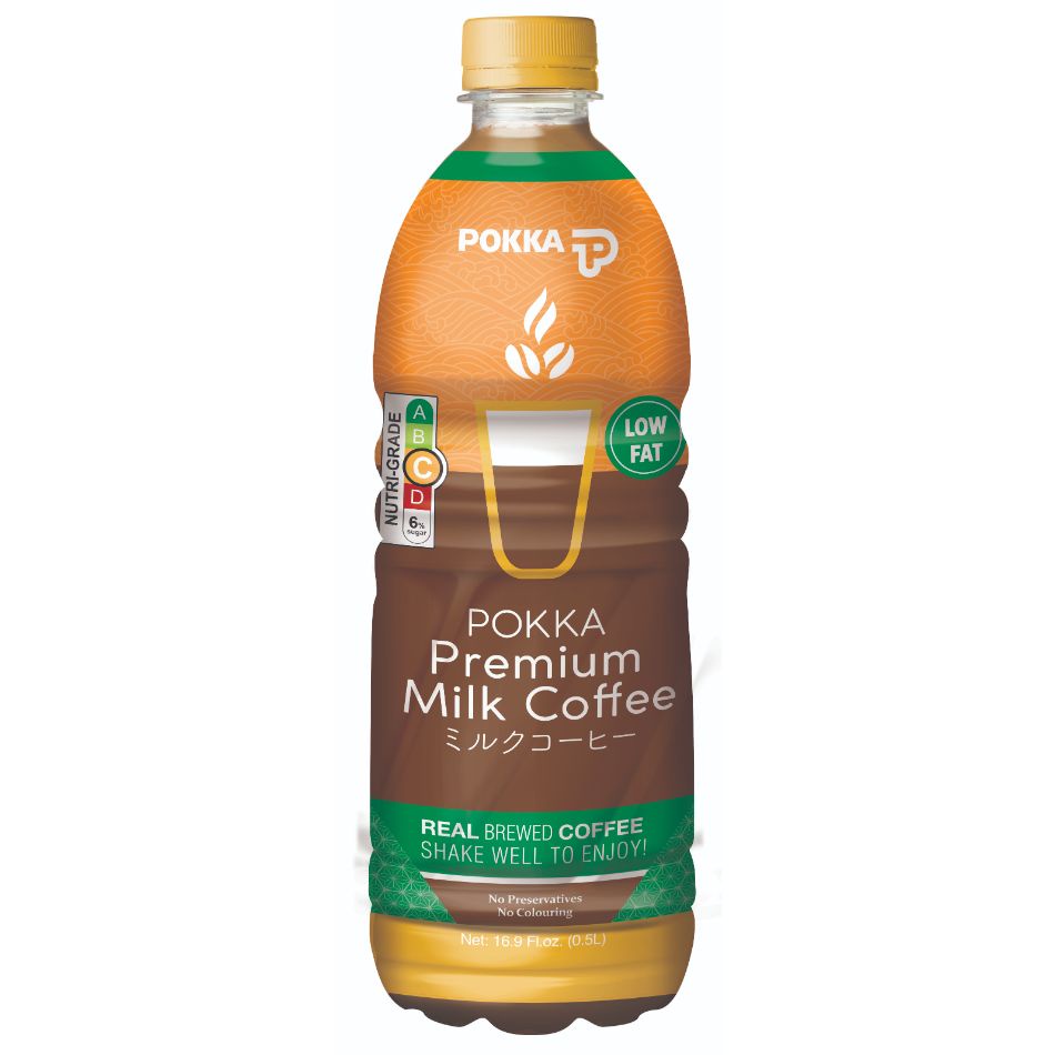 Pokka Premium Milk Coffee, 500ml | Shopee Singapore