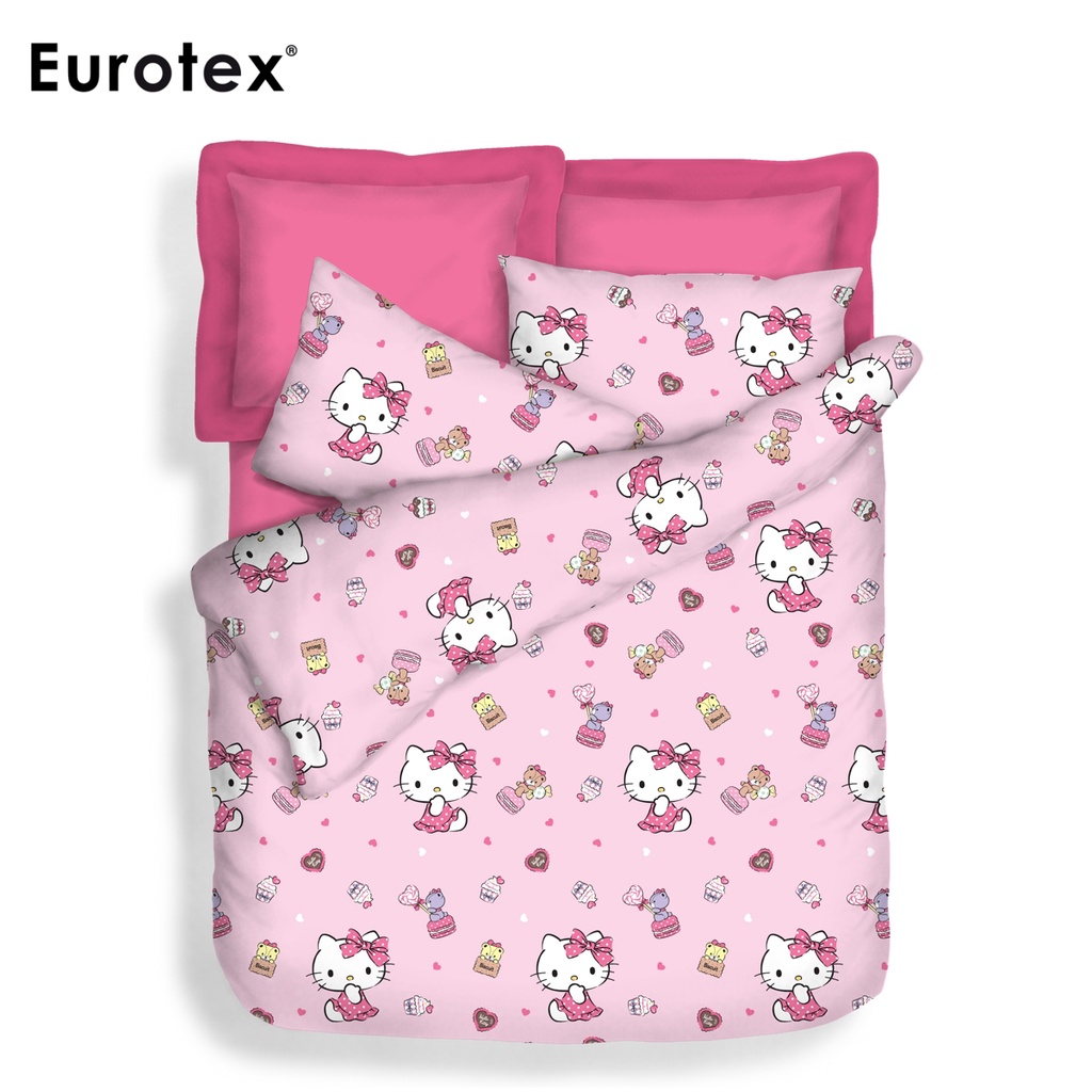 Sanrio Hello Kitty Fitted Sheet Set/Sanrio Hello Kitty Summer Light ...