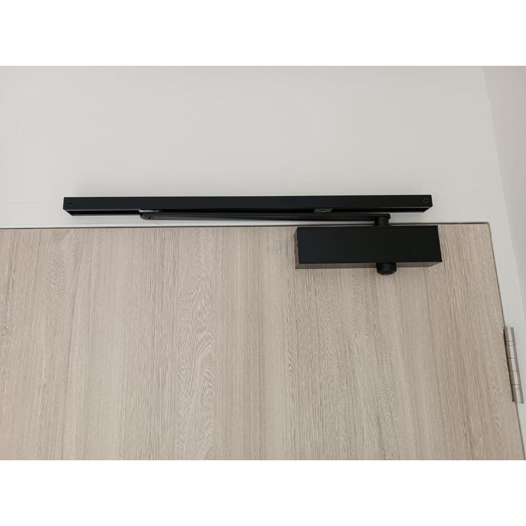 Atena Door Closer + Slide Arm Black | Shopee Singapore