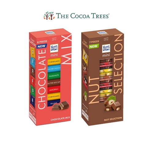 Ritter Sport Mini Milk or Nut Mix Tower 116g - 133g | Shopee Singapore