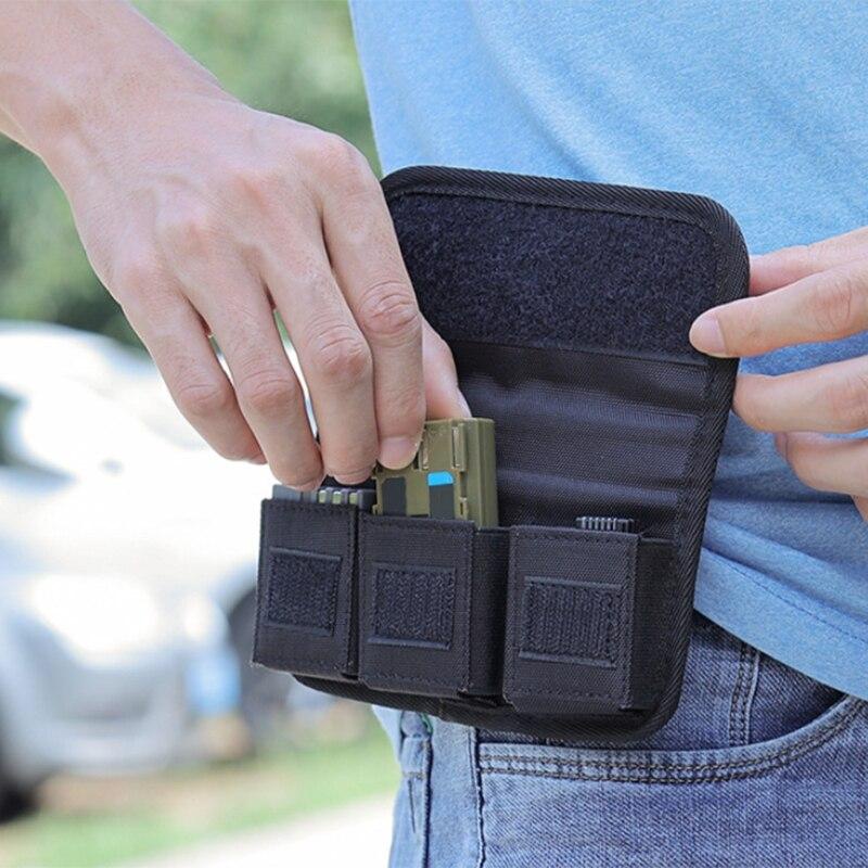 Camera Battery Case with SD Card Holder Pouch for 18650 Battery and ...