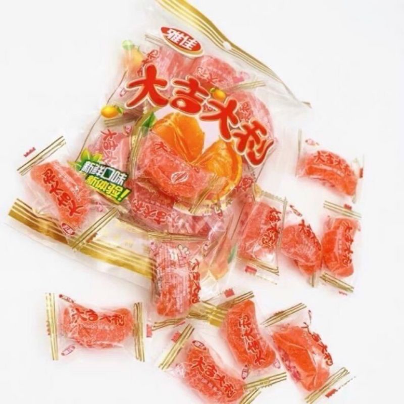 ((Hong Mao) Mandarin Orange gummy Candy (Hongmao) Mandarin Orange gummy ...