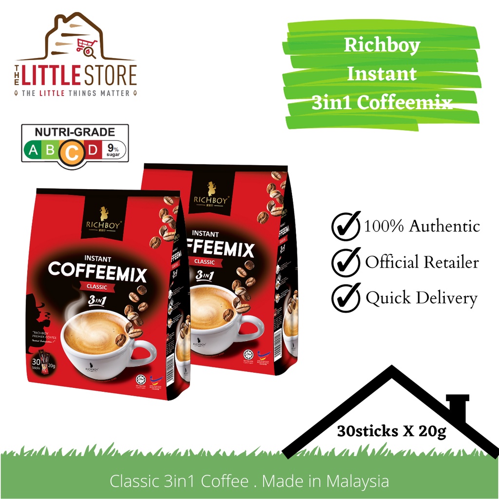 [Instant Coffeemix - Bundle of 2 Packs] Richboy Classic 3in1 Coffeemix ...
