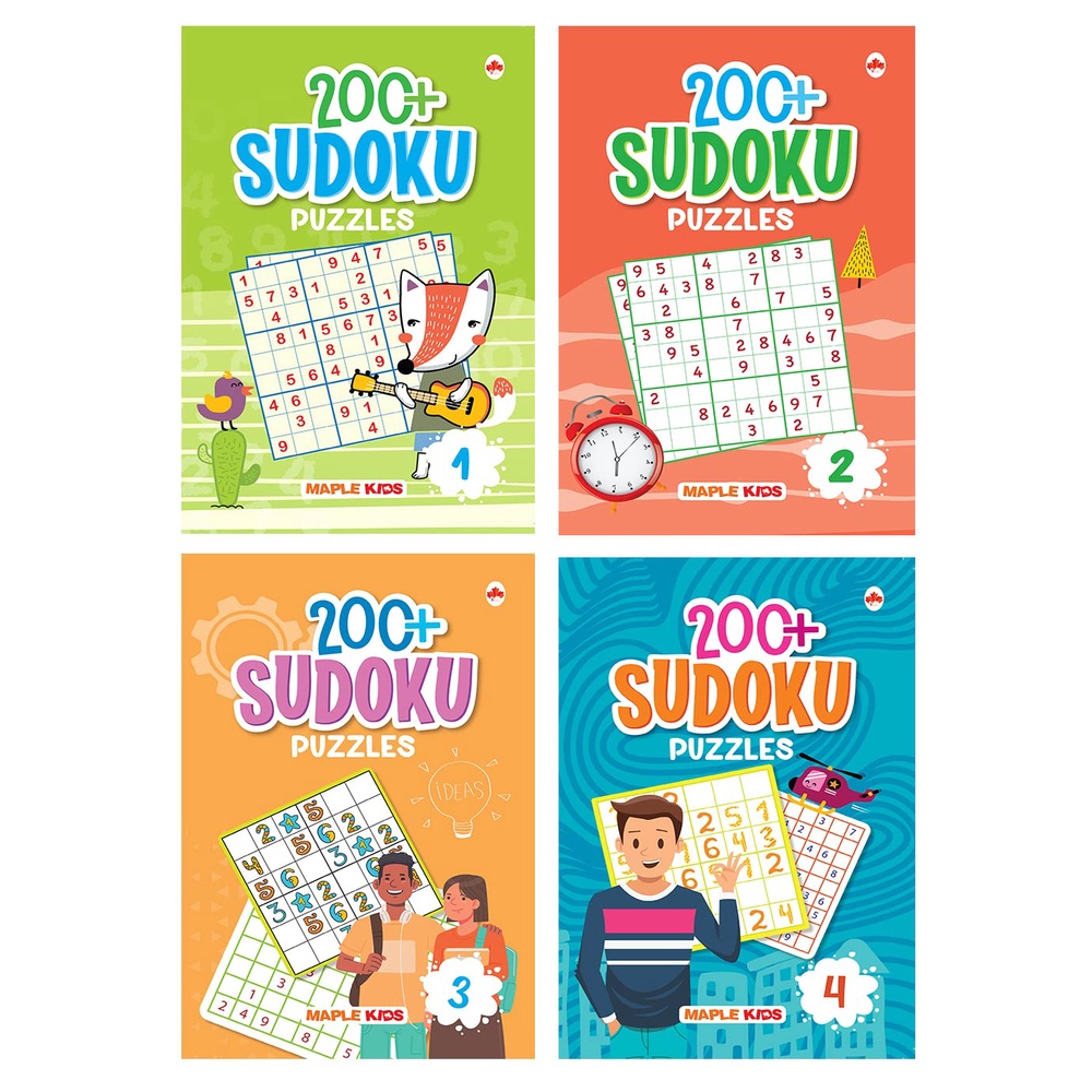 Sudoku/Sudoku Puzzles for Kids 6 to 12 Years | Shopee Singapore