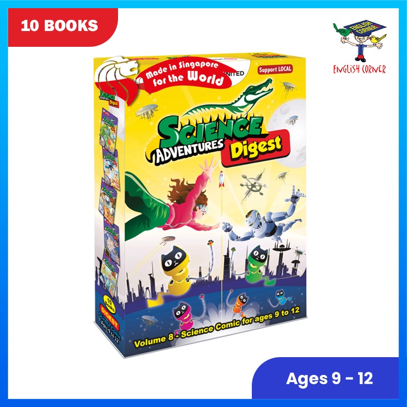 Science Adventures (Box Set - 10 Books #71- #80) Vol 8 Digest (age 9 ...