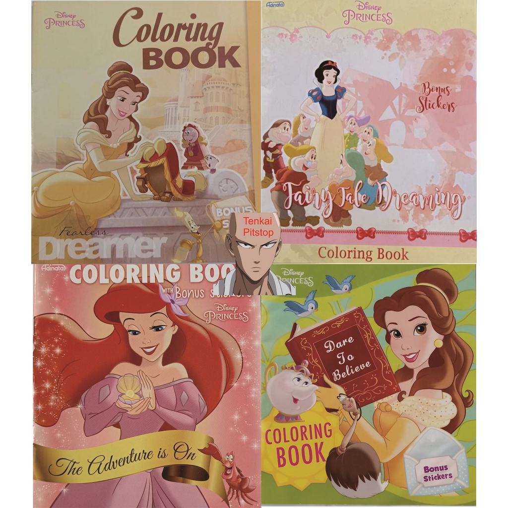 Coloring Book/Coloring Book Disney Princess Belle Fearless Dreamer ...