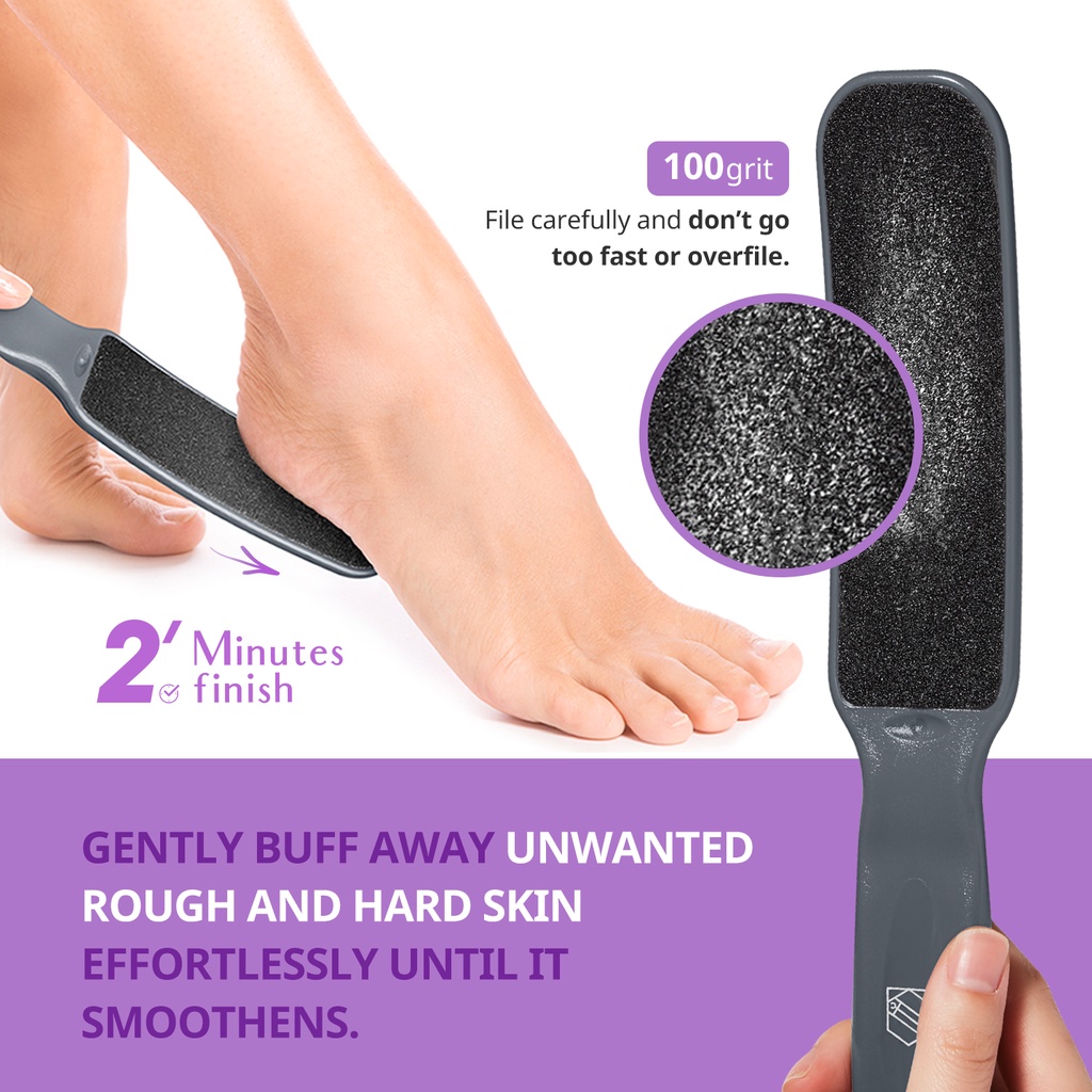 Steinder® Colossal Foot File Callus Remover, Easy Foot File, Double ...