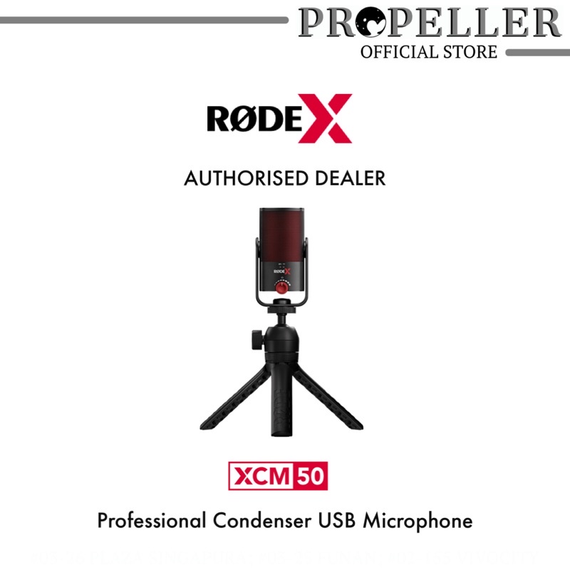 RODE X XCM-50 Professional Condenser USB Microphone | Shopee Singapore