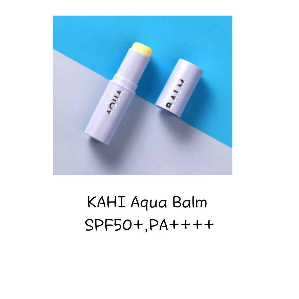 KAHI Wrinkle Bounce Multi Balm 9g / Eye balm / Aqua Balm with Suncare SPF50+/ Extin C Balm ...