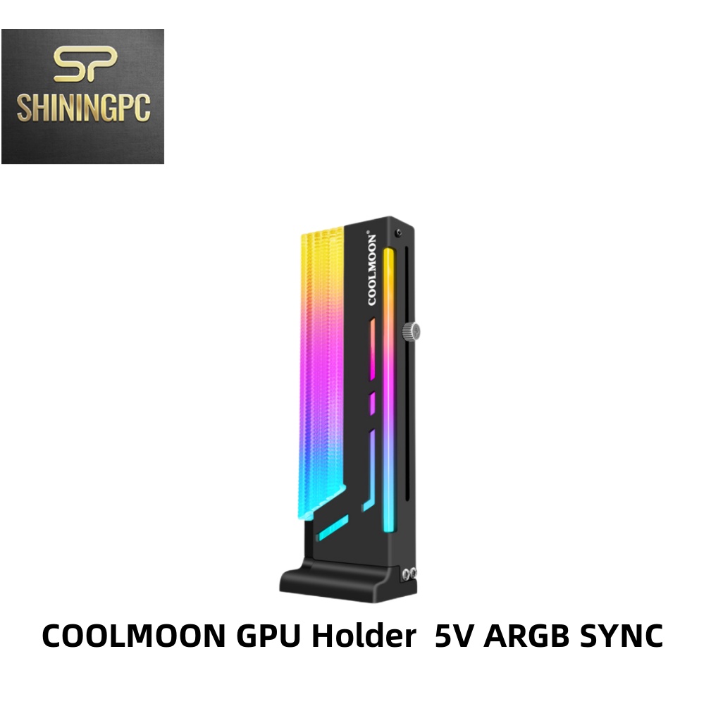 COOLMOON CM-GH2 GPU Holder GPU Stand 5V ARGB SYNC Vertical graphics ...