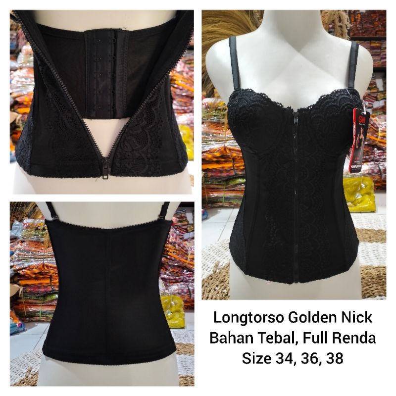 Longtorso/kemben/camisole Golden Nick Cool stretchy material | Shopee Singapore