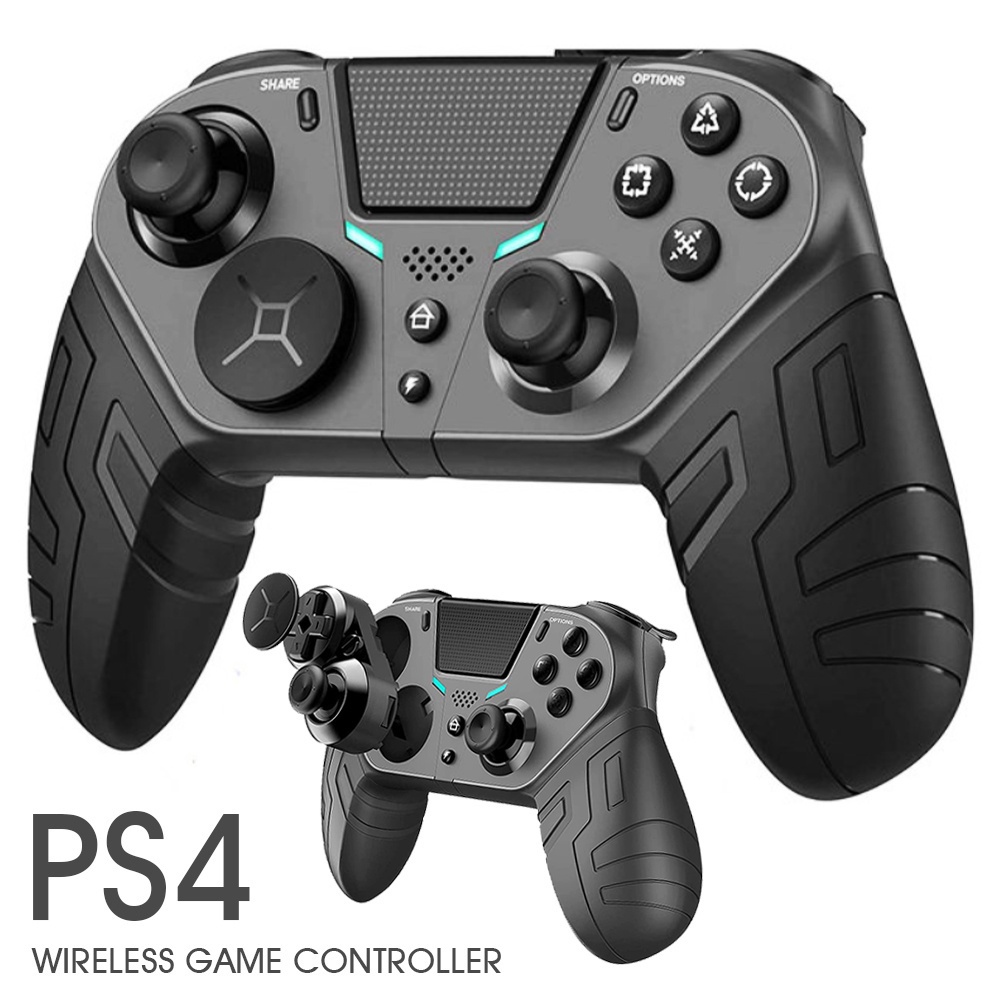 Wireless Game Gamepad For PS4 Elite/Slim/Pro Dualshock 4 Controller With Programmable Back ...