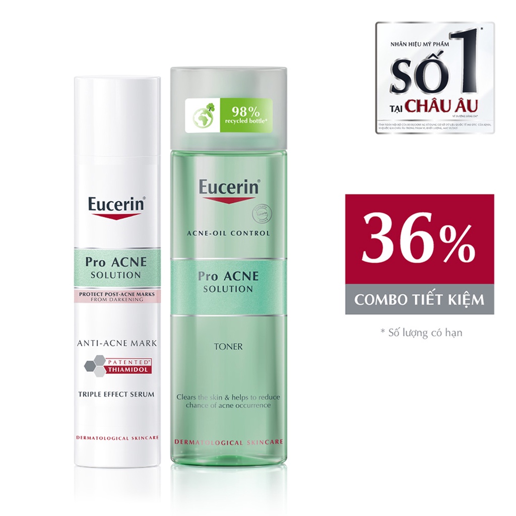 Eucerin product set to help reduce dark spots and ACNE Pro ACNE ...