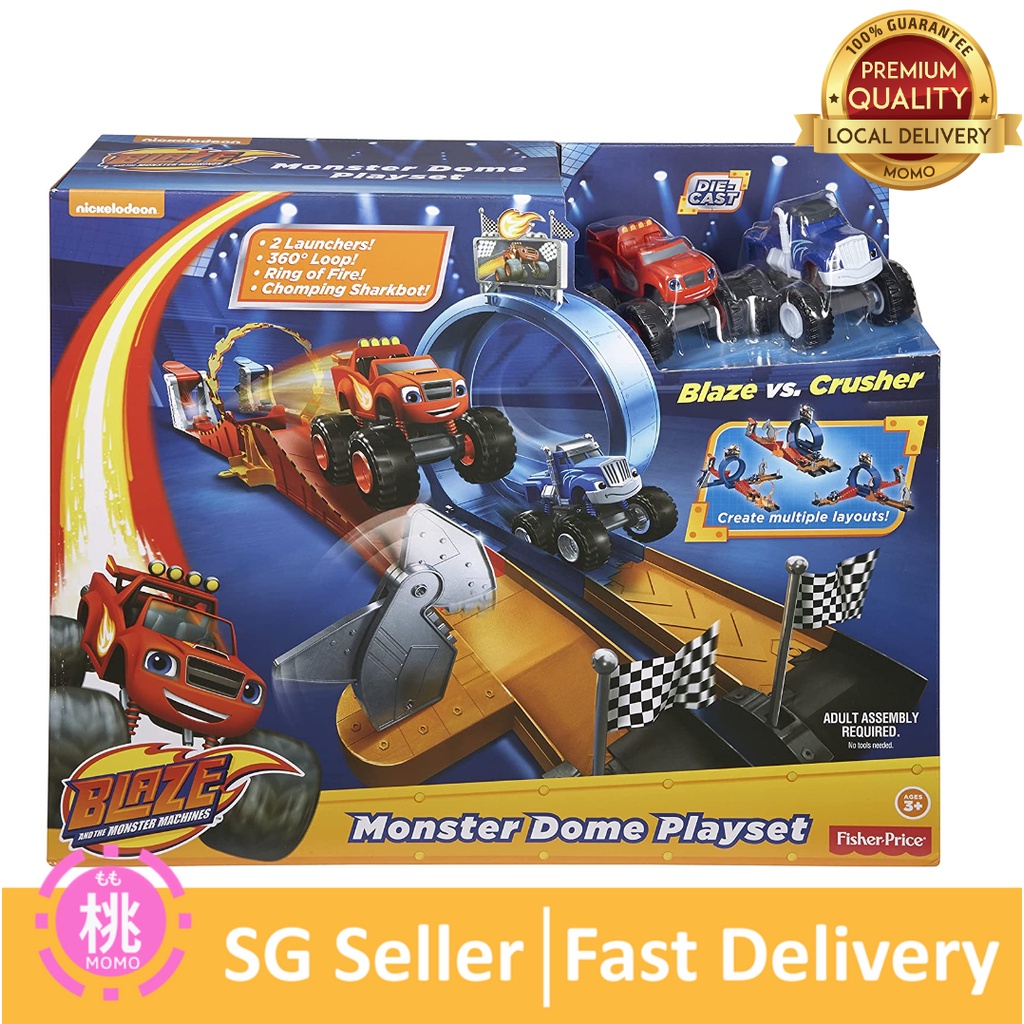 Fisher Price Nickelodeon Blaze & the Monster Machines, Monster Dome ...