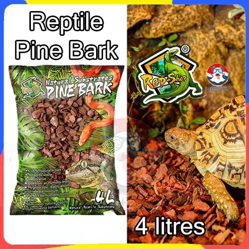 PETSEE Pine Bark Reptile Tortoise Bedding 树皮 陸龜 墊材 Tree Reptile ...