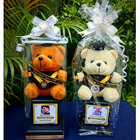 GRADUATION DOLL CUP / Graduation Sling Teddy Bear Trophy | Shopee Singapore