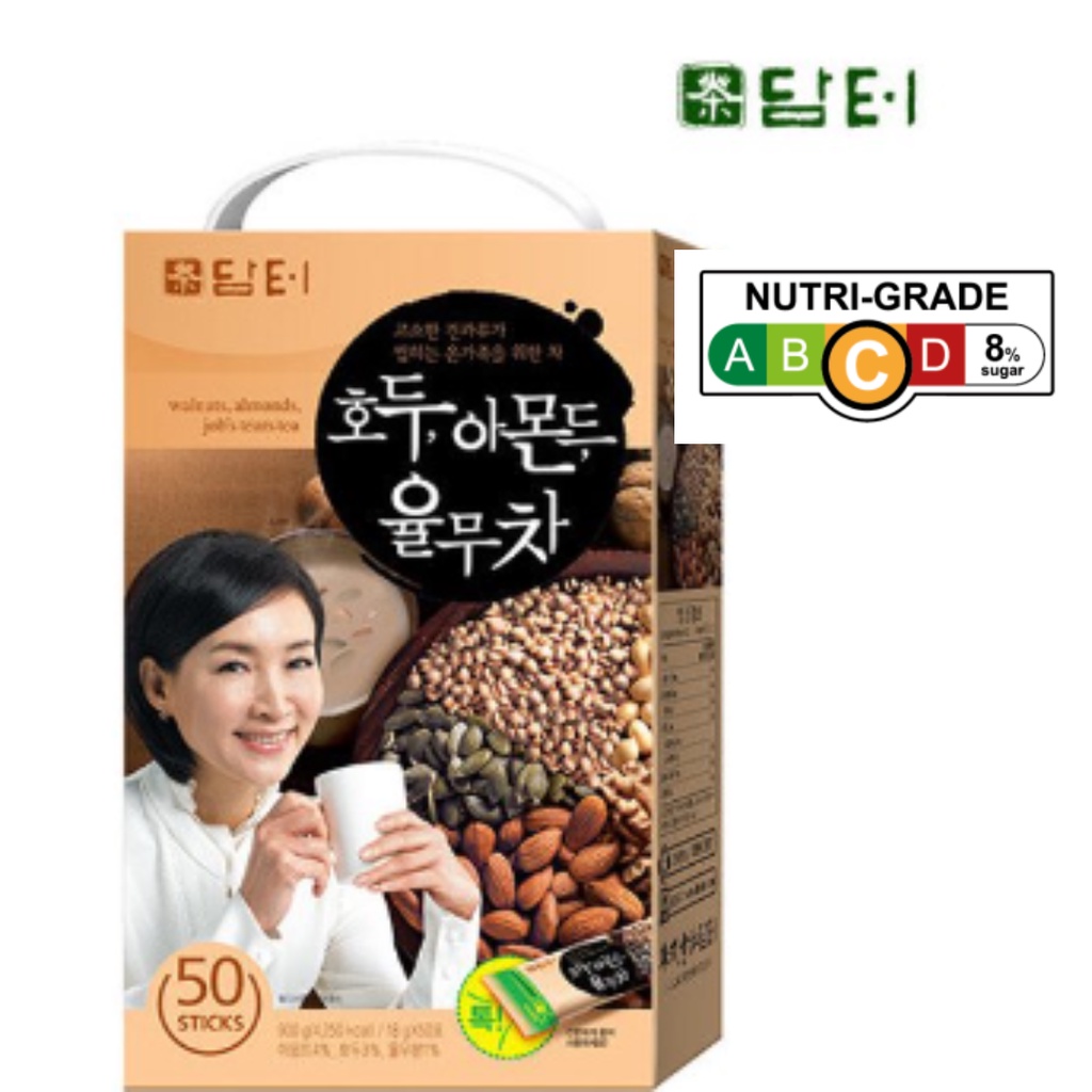 Damtuh Walnut Almond Adlay Tea 18g*50t damteo korea | Shopee Singapore