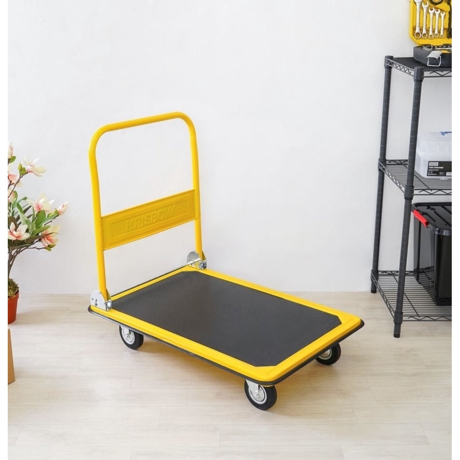 Krisbow Goods Trolley 300 Kg | Shopee Singapore