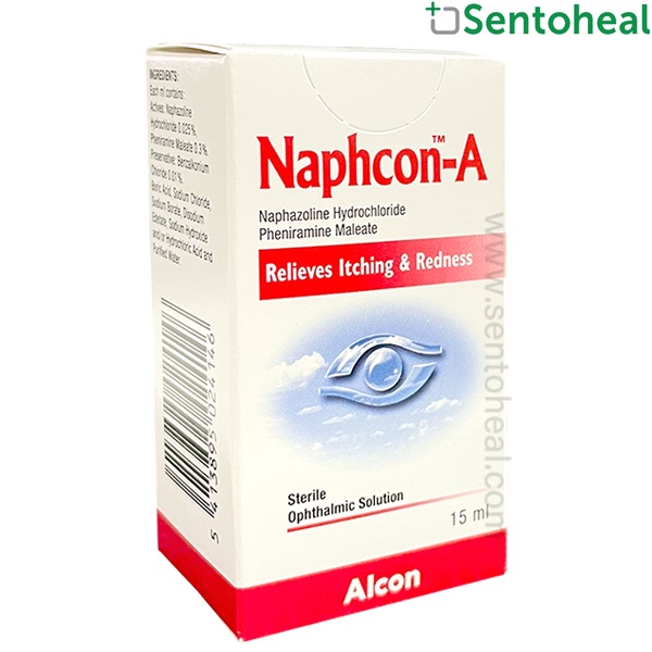 Alcon Naphcon A Eye Drops 15ml | Shopee Singapore