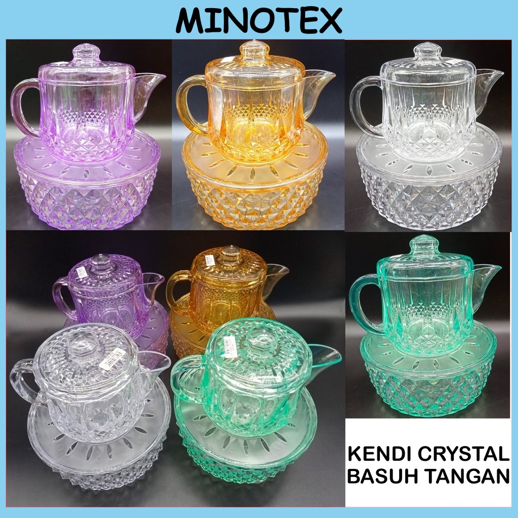 Washing Pot / Crystal Hand Washing Container / Crystal Plastic Set Jug ...