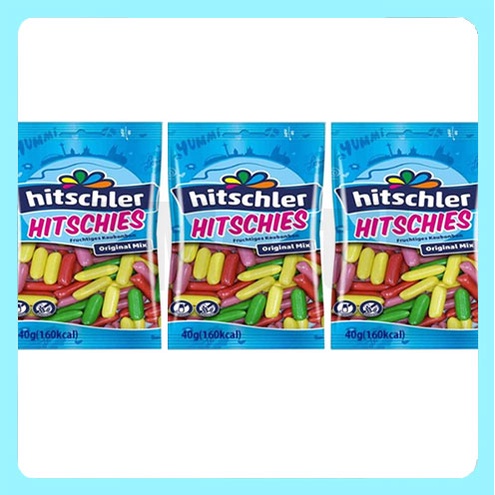 [Hitschler] Hitschies Original, Sour, Mermaid Sugar Cane Jelly Chewy ...