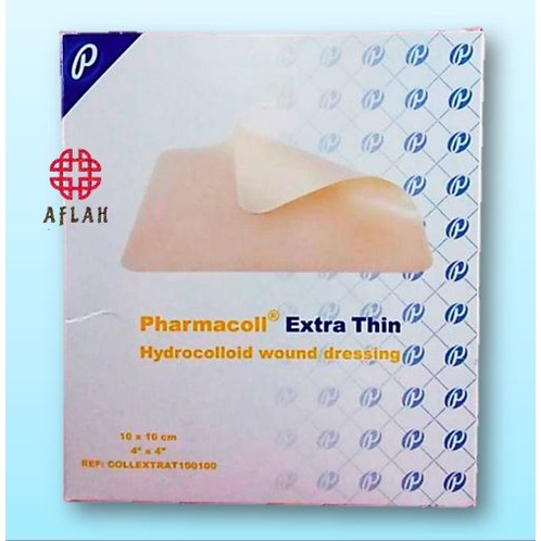 Pharmacoll EXTRA THIN Hydrocolloid 10x10/1strip/Hydrocolloid Dressing ...
