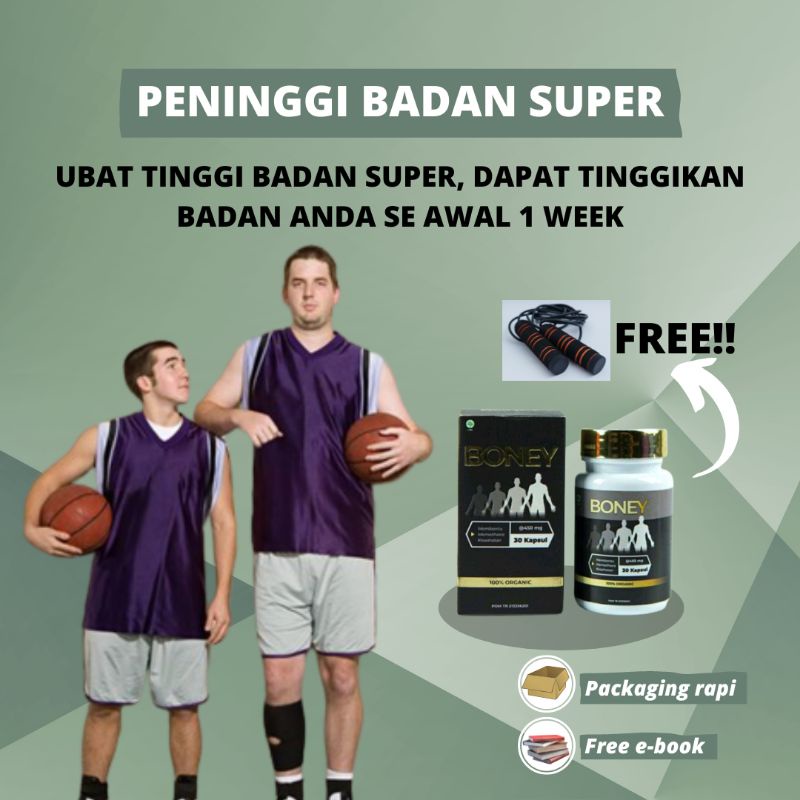 (FREE Skipping) Height Increase | Boney CAPSULES Prevent Bones From ...