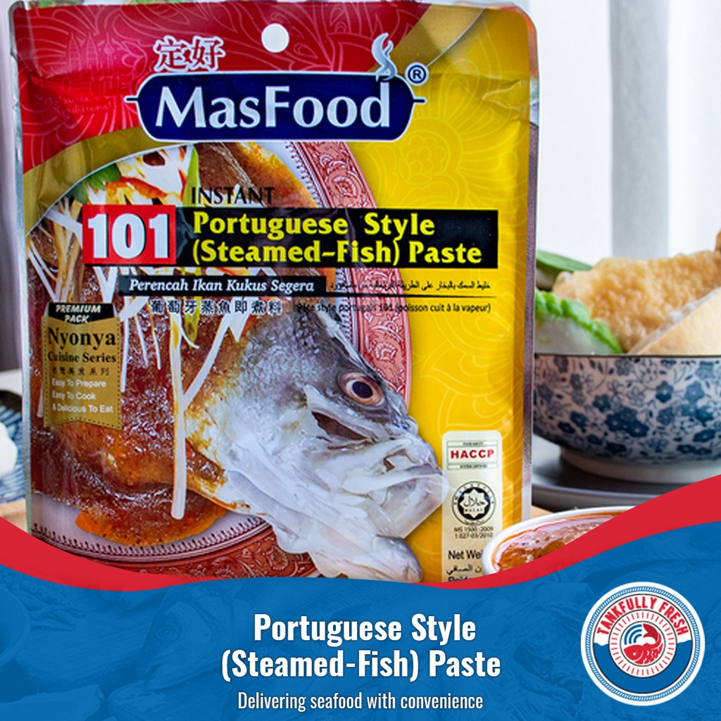 Masfood Portuguese Style (Steamed-Fish) Paste (200g) | Shopee Singapore