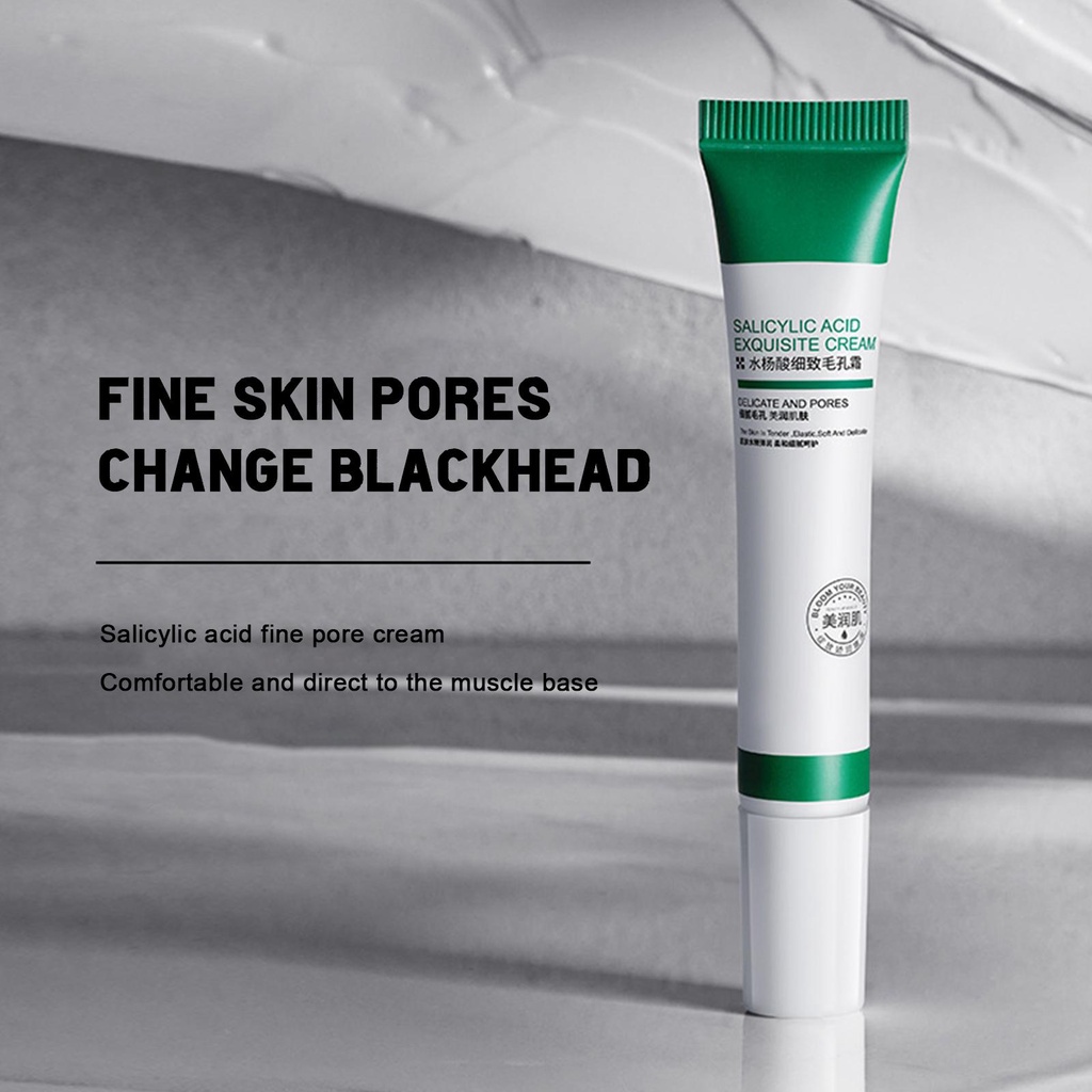 20ml Salicylic Acid Essence Cream Pores Refining Cream Shrink Pore ...